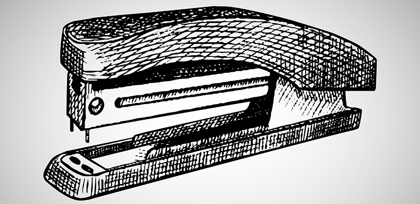 Le saviez-vous ? L’histoire de l’agrafeuse