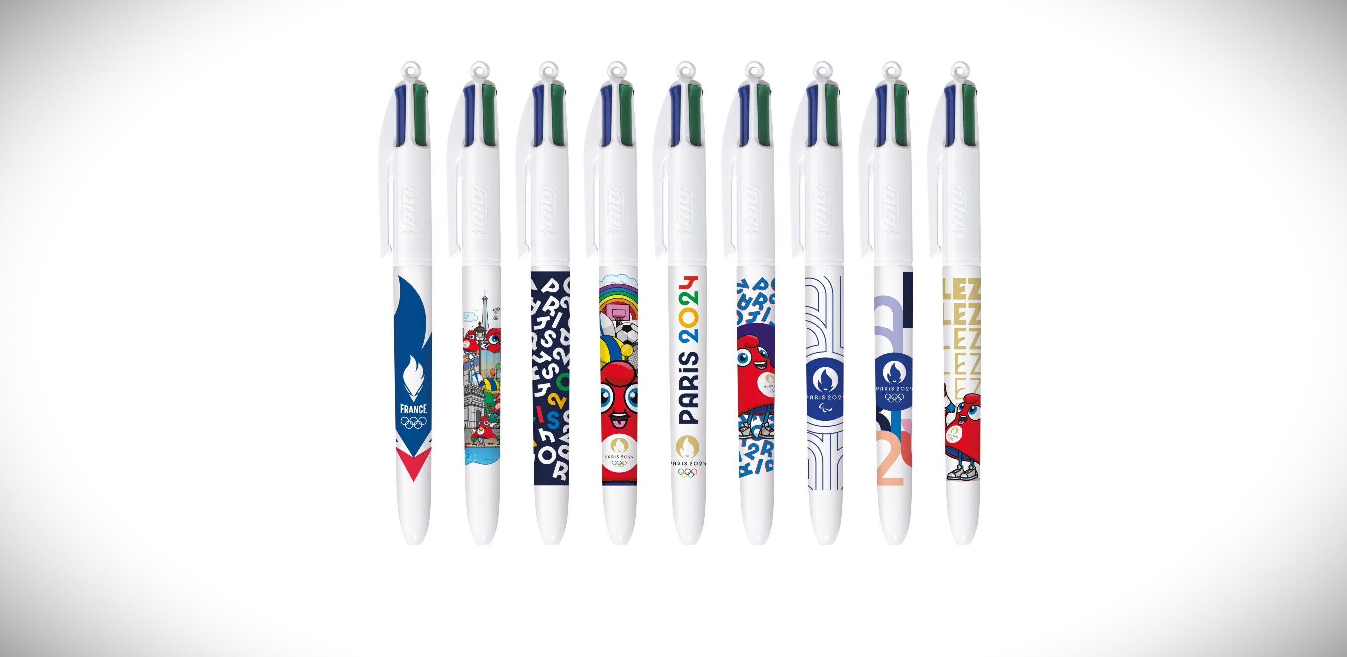 L’esprit olympique s’empare du 4 Couleurs de Bic