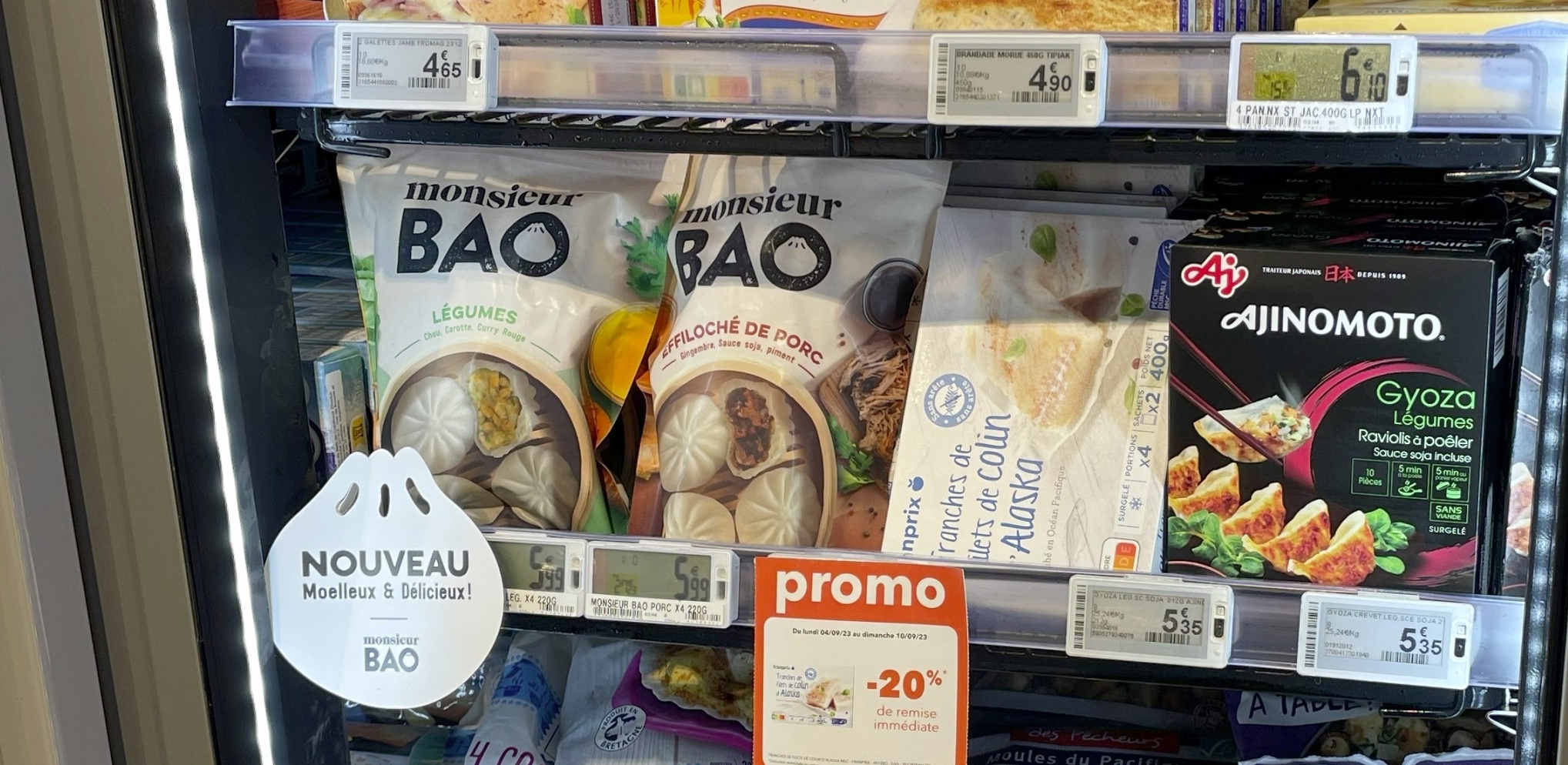 Un bao « made in France » pour le rayon surgelé