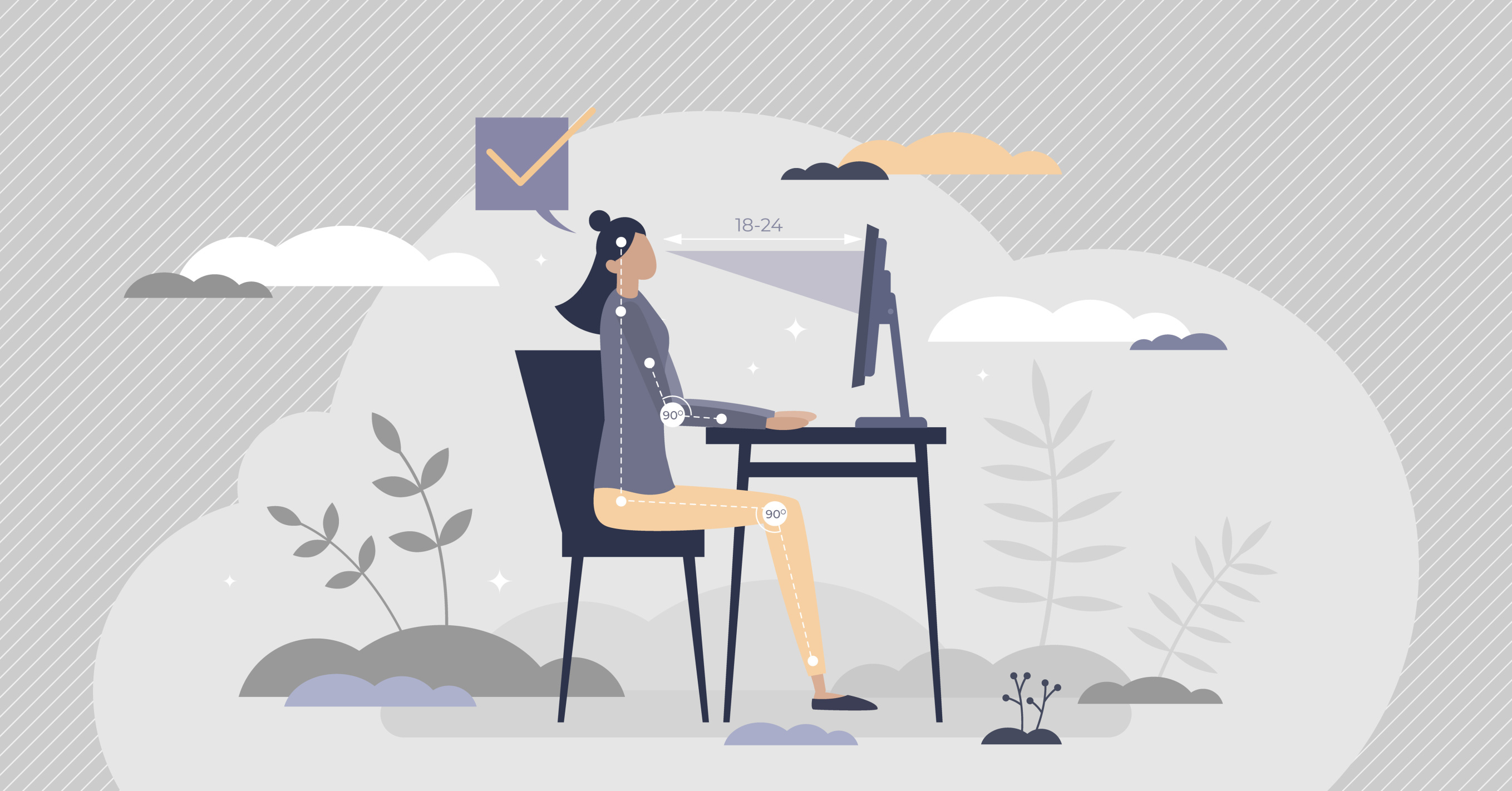 Les 5 principes de l’ergonomie au bureau
