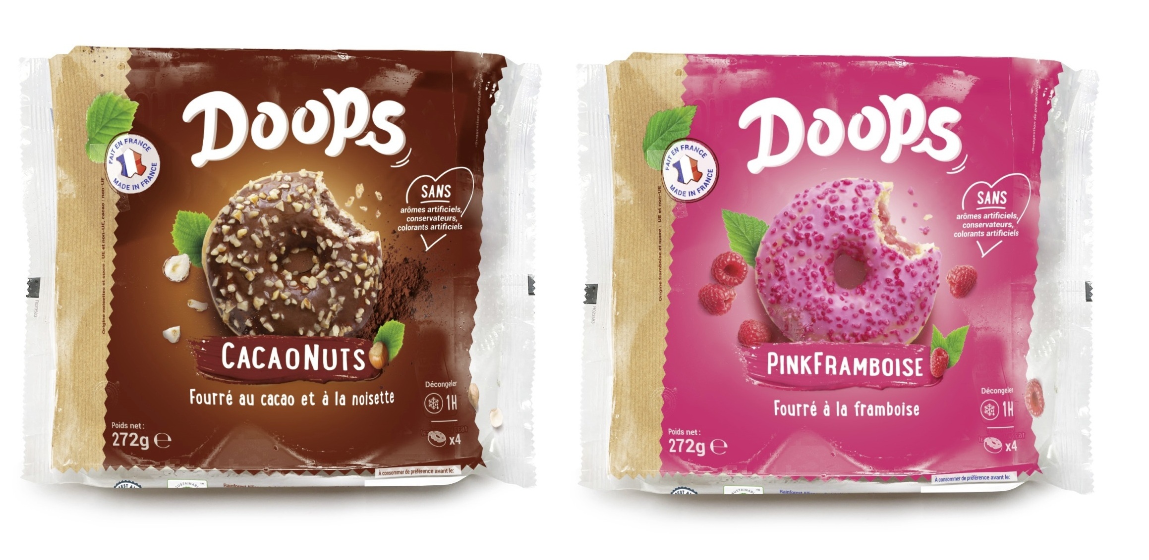 Doops et ses donuts s’invitent dans le rayon surgelé